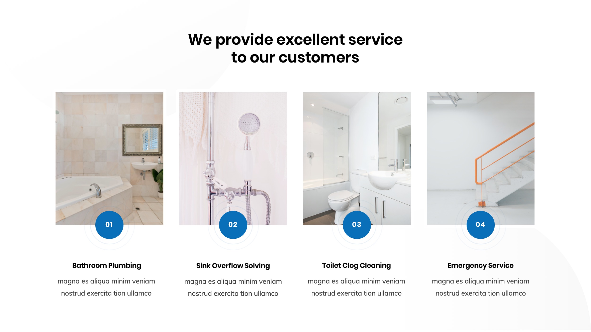 Plumbing & Repair Services PowerPoint Template, Presentation Templates