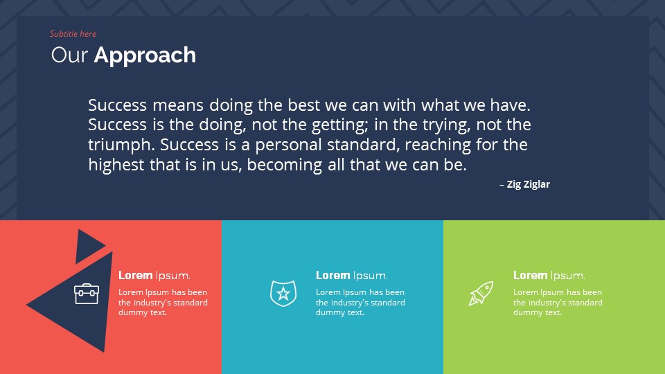 Approach PowerPoint Presentation Template by SanaNik | GraphicRiver