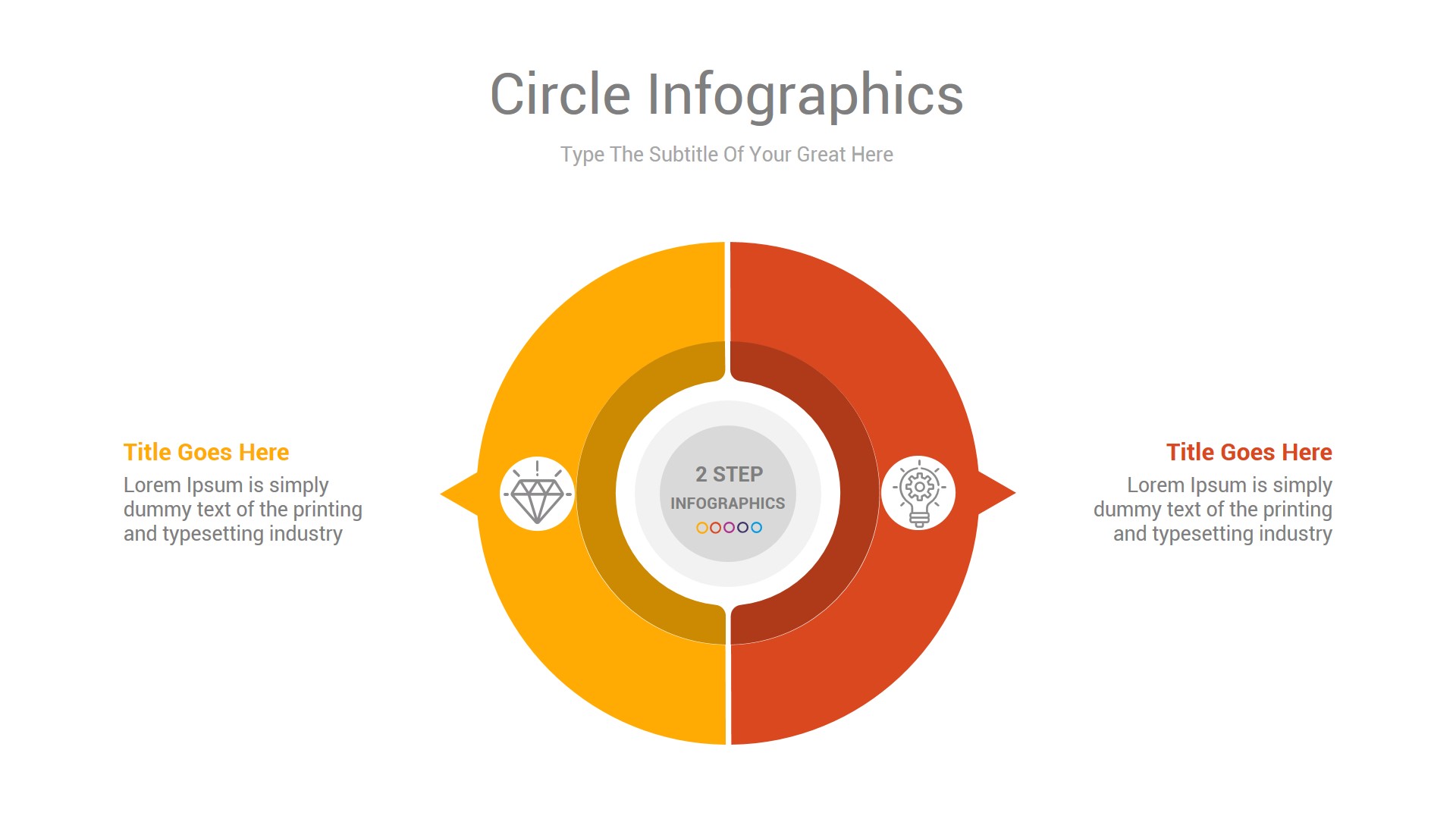 Circle Infographics PowerPoint and Illustrator Diagrams, Presentation ...