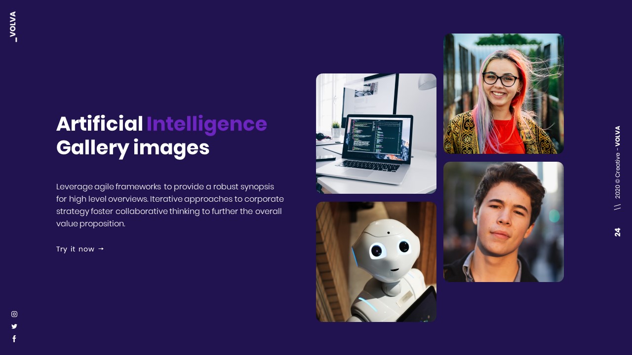 Volva - Artificial Intelligence Keynote Presentation Template ...