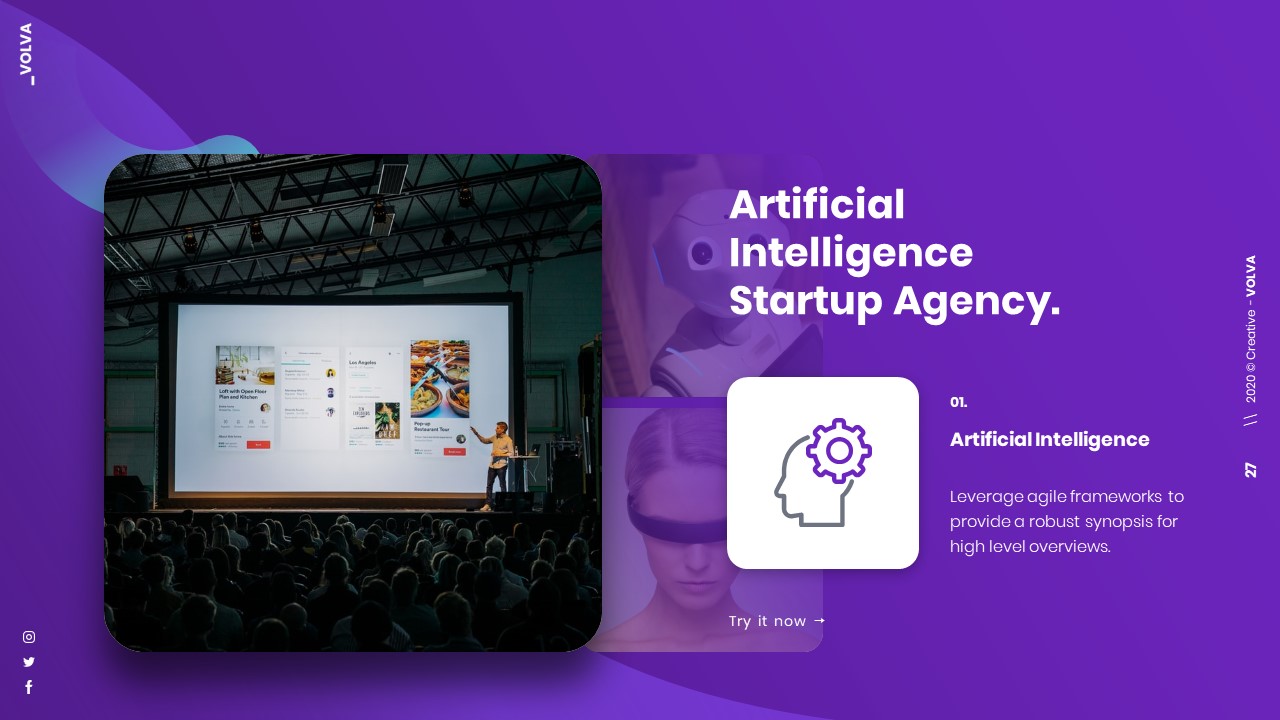Volva - Artificial Intelligence Keynote Presentation Template ...