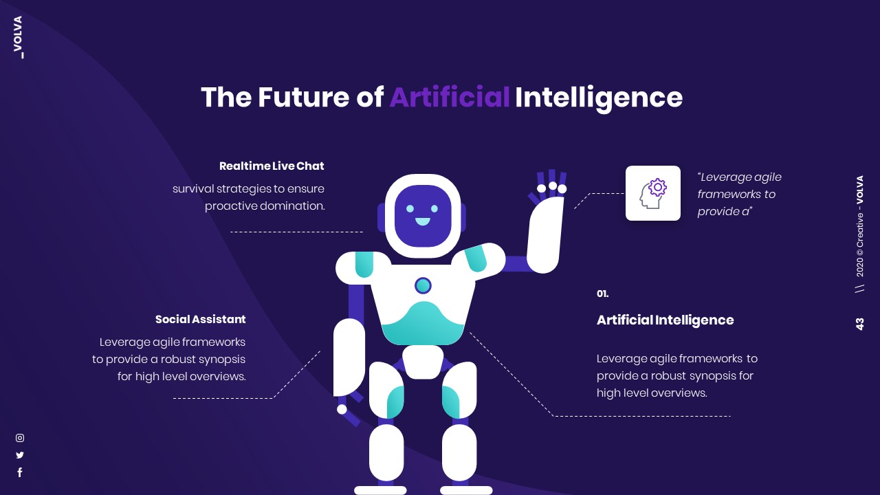 Volva - Artificial Intelligence Keynote Presentation Template by BrandEarth