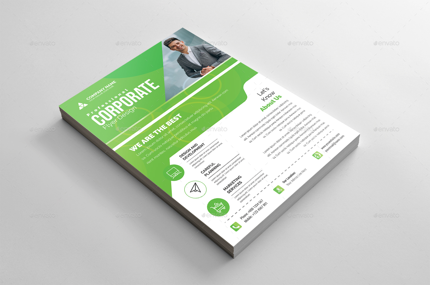 Corporate Flyer, Print Templates | GraphicRiver
