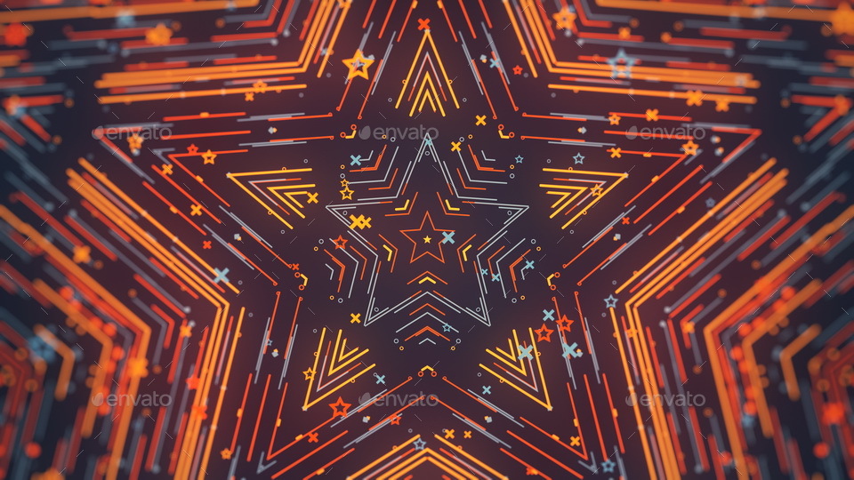 Colorful Abstract Star, Graphics | GraphicRiver