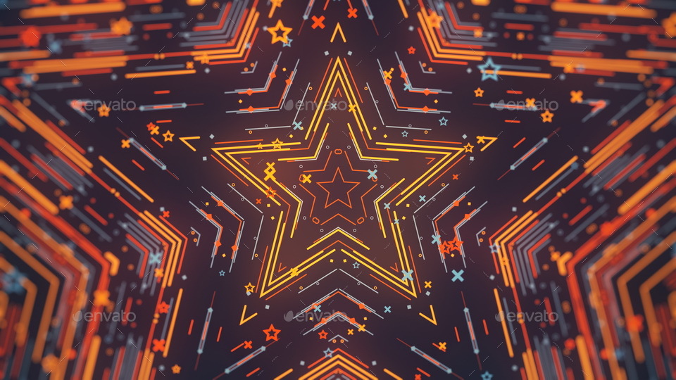 Colorful Abstract Star, Graphics | GraphicRiver