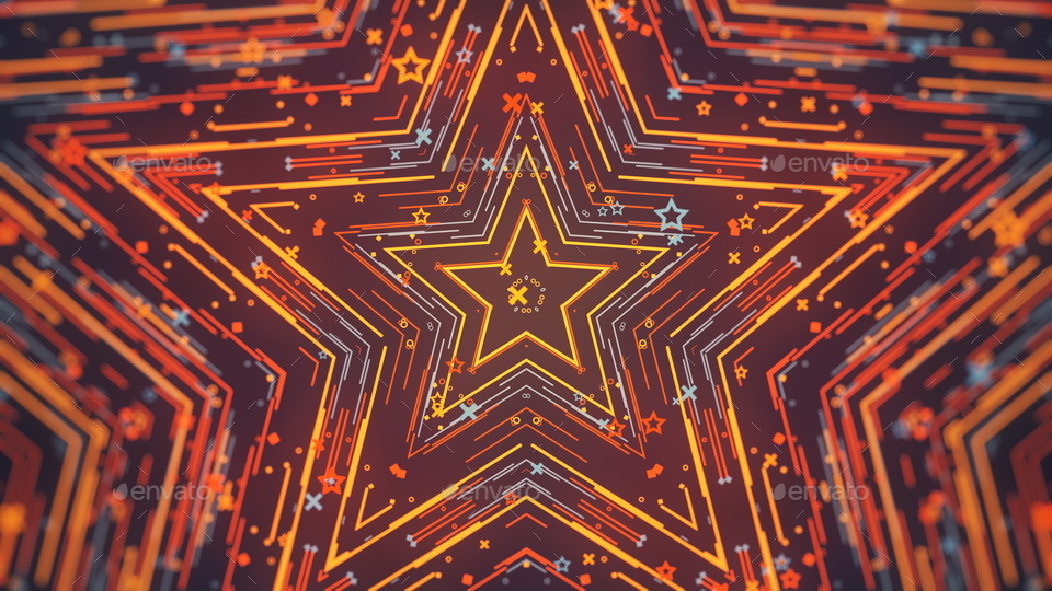 Colorful Abstract Star, Graphics | GraphicRiver
