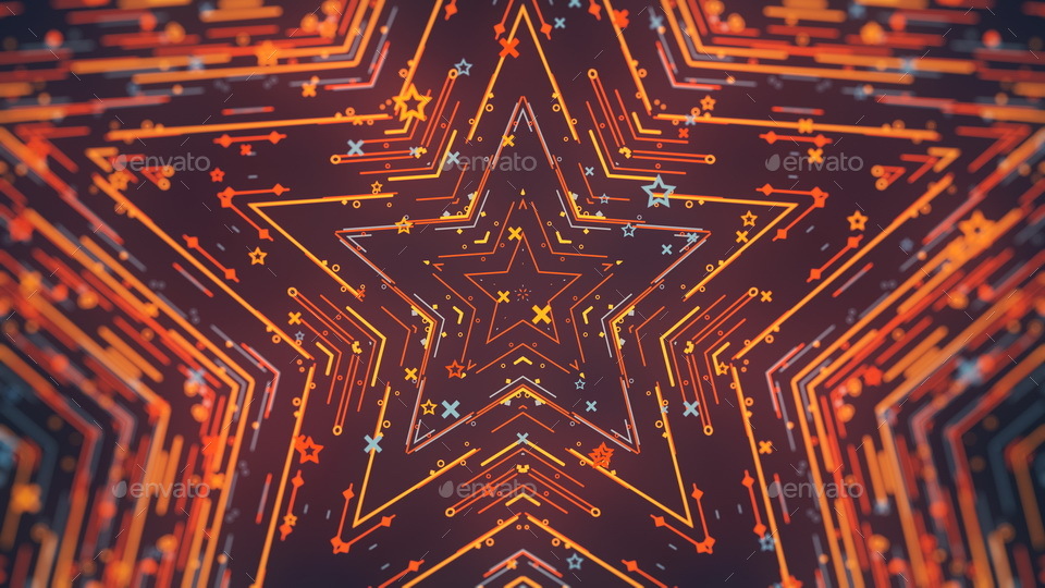 Colorful Abstract Star by provitaly | GraphicRiver