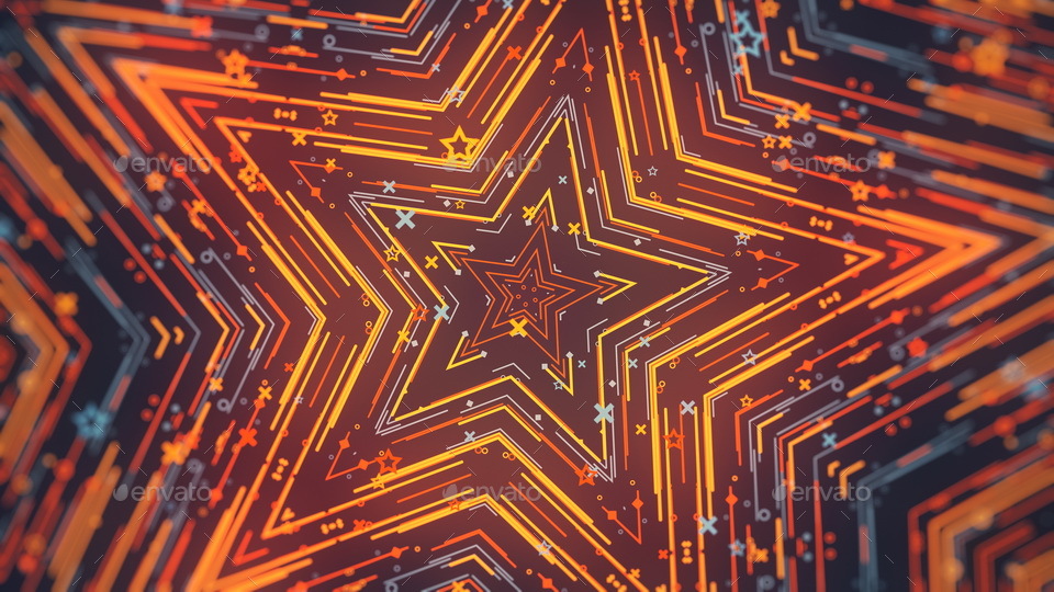 Colorful Abstract Star, Graphics | GraphicRiver