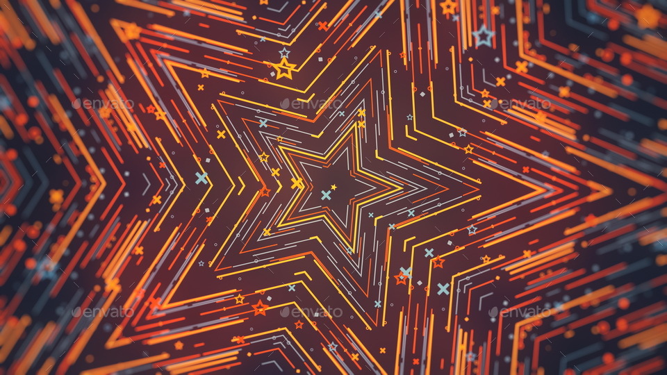 Colorful Abstract Star, Graphics | GraphicRiver