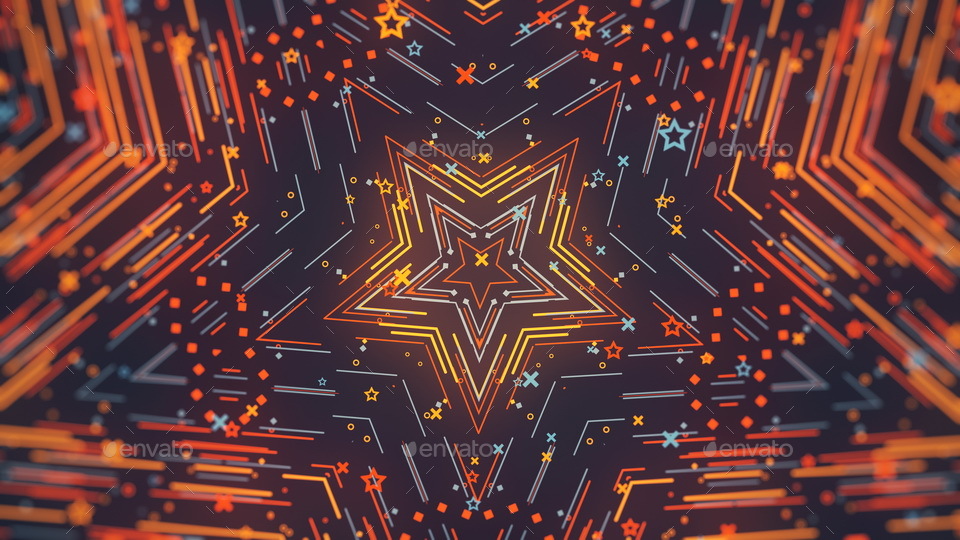 Colorful Abstract Star by provitaly | GraphicRiver