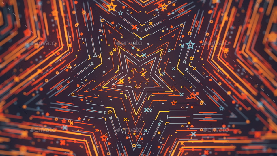 Colorful Abstract Star, Graphics | GraphicRiver