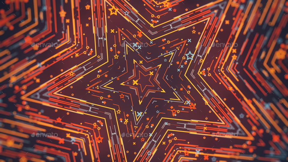 Colorful Abstract Star, Graphics | GraphicRiver