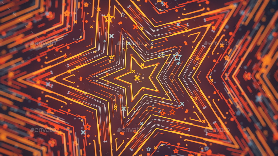 Colorful Abstract Star, Graphics | GraphicRiver