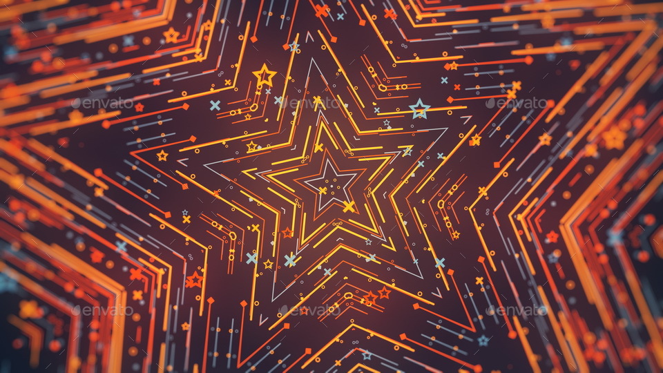 Colorful Abstract Star by provitaly | GraphicRiver