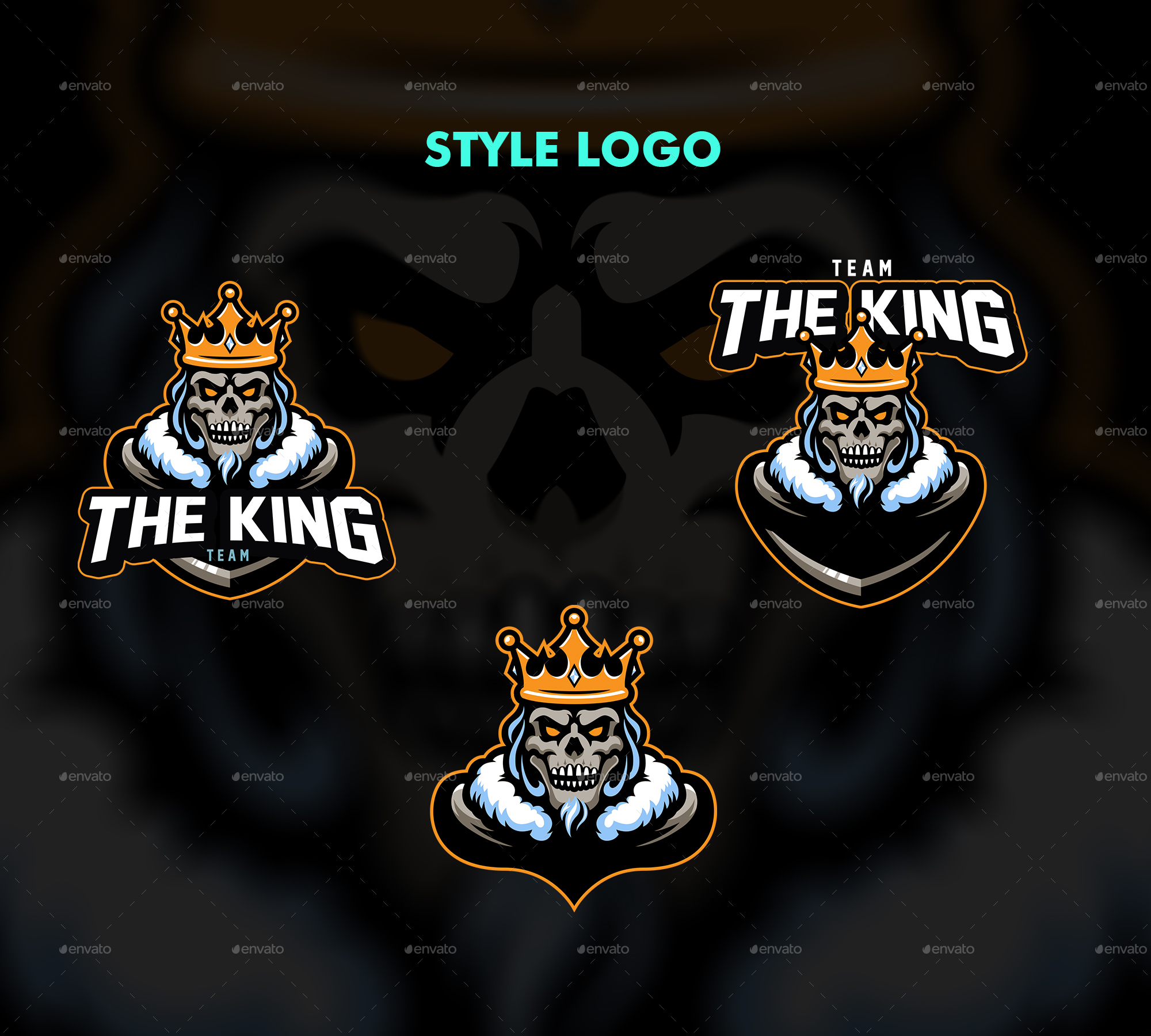 The King Esport Logo, Logo Templates | GraphicRiver