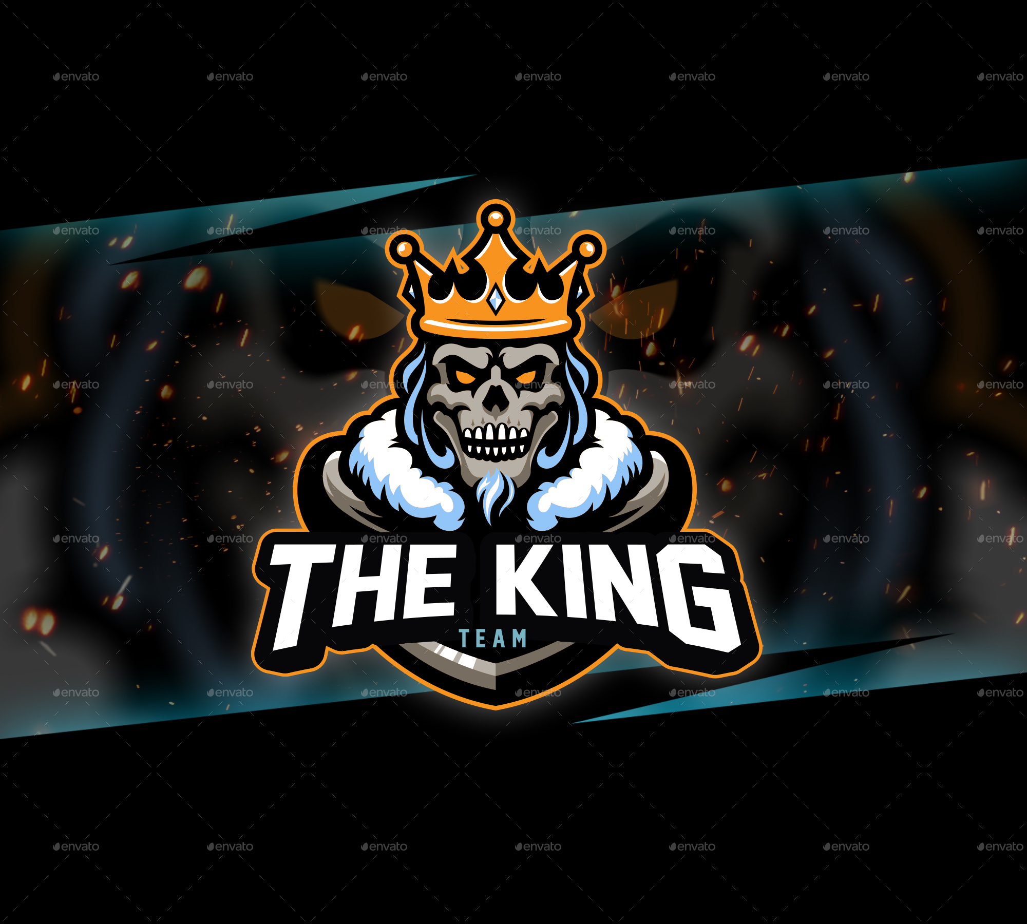 The King Esport Logo, Logo Templates | GraphicRiver