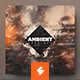 Ambient Experiment - Music Album Cover Artwork Template, Web Elements
