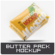 Butter Pack Mock-Up, Graphics | GraphicRiver
