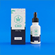 White CBD Bottle with Box by creativejun | 3DOcean