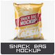Snack Bag Mock-Up, Graphics | GraphicRiver
