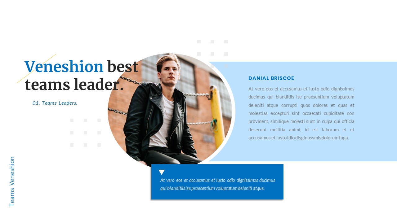 Veneshion - Men Stylish Business PowerPoint Template by Yumnacreative