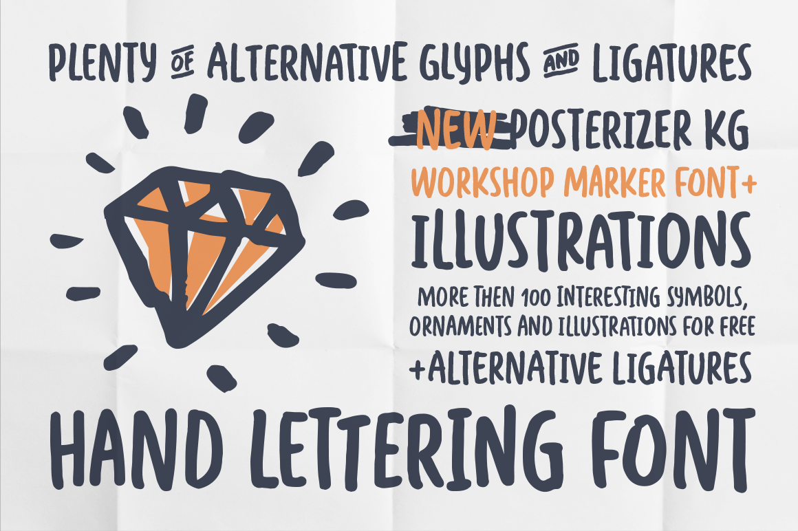 Workshop Marker, Fonts | GraphicRiver