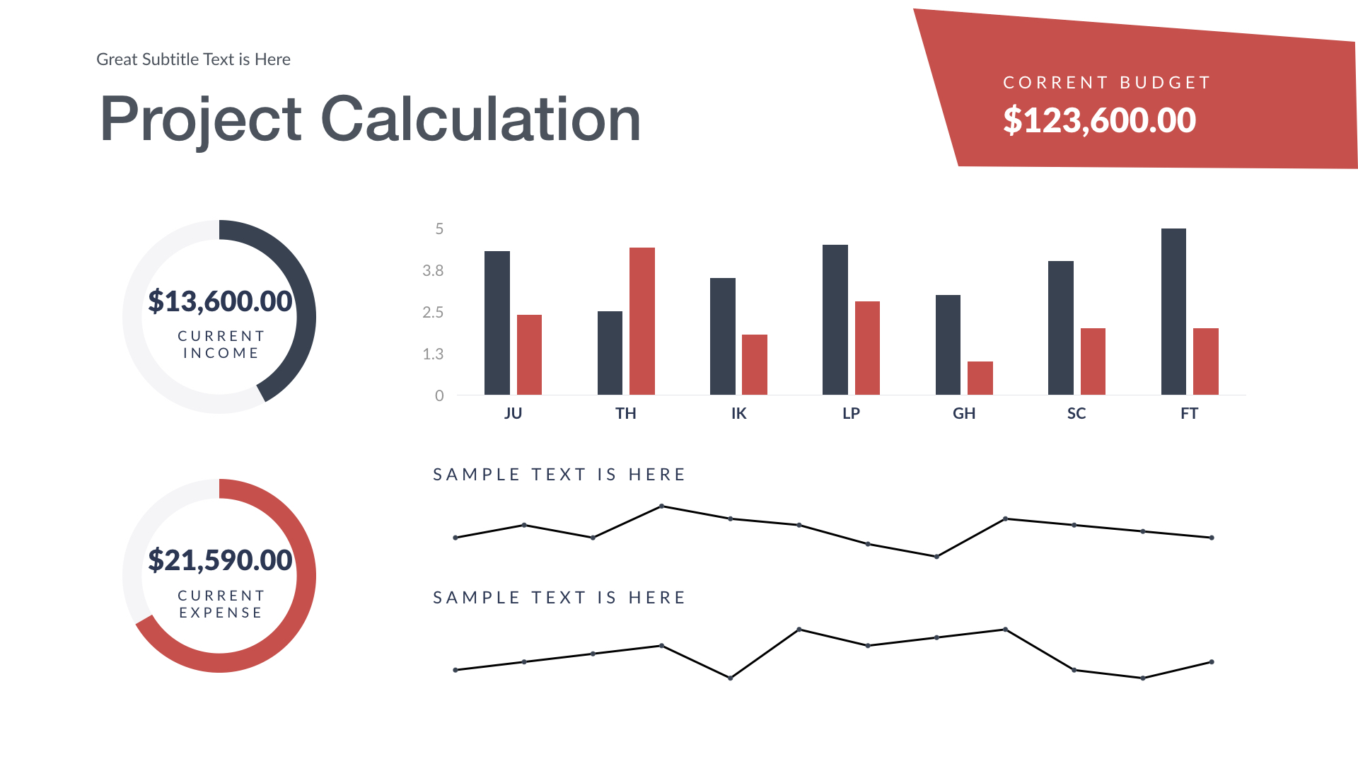 Project Calculation Keynote Presentation Template by SanaNik | GraphicRiver
