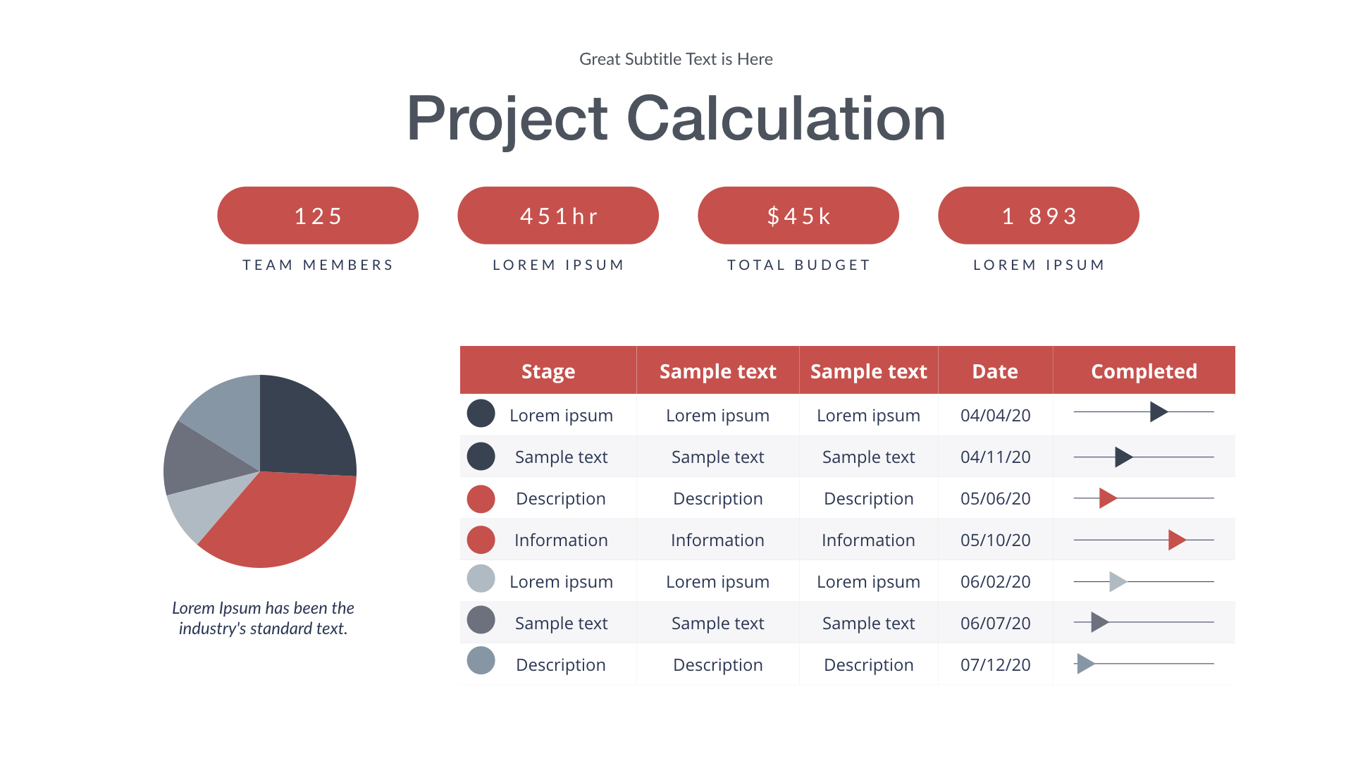 Project Calculation Keynote Presentation Template by SanaNik | GraphicRiver