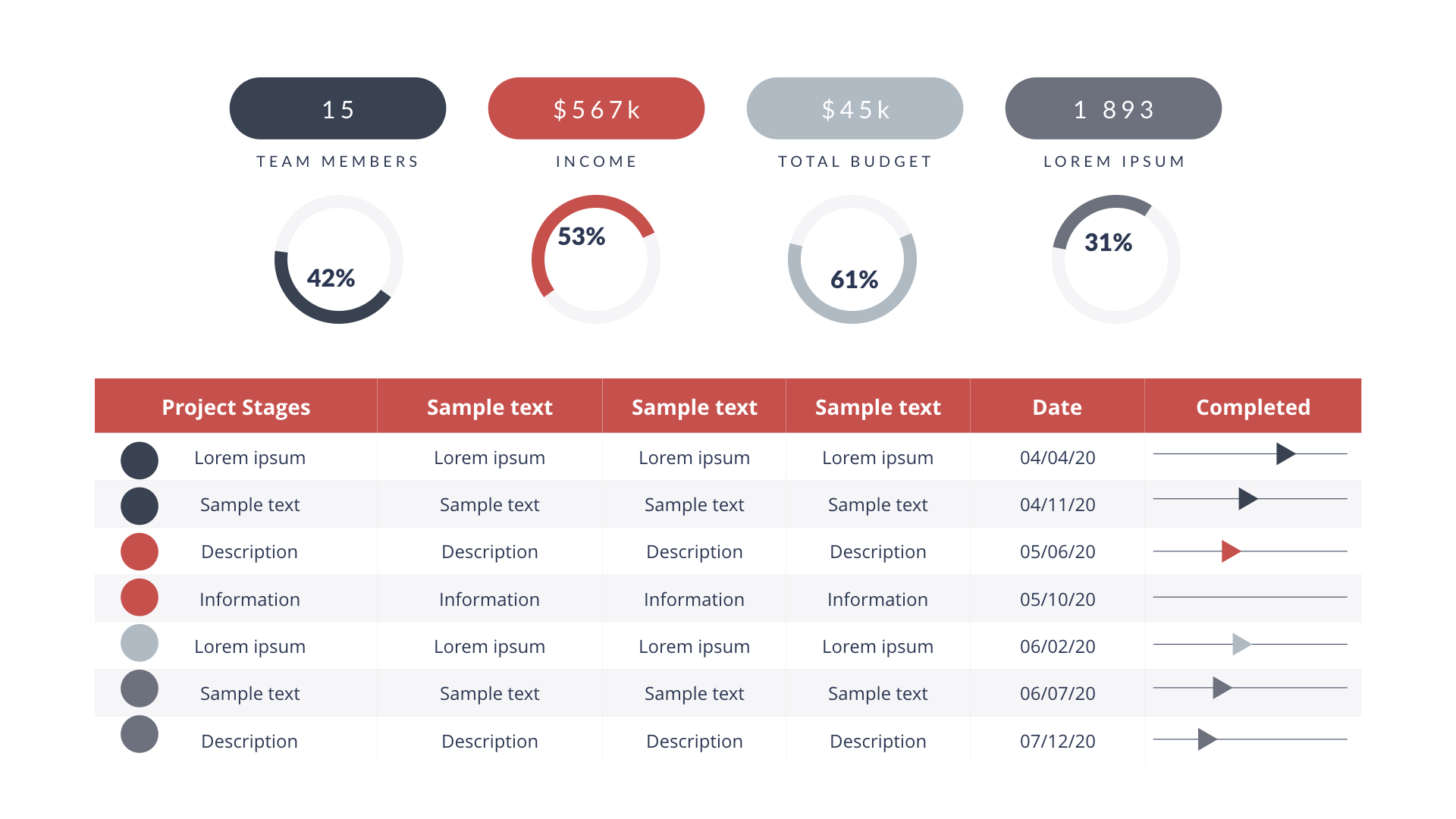 Project Calculation Keynote Presentation Template by SanaNik | GraphicRiver