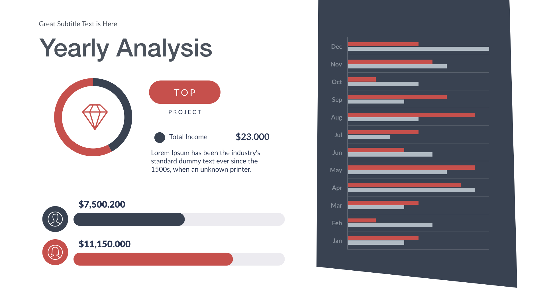 Project Calculation Keynote Presentation Template by SanaNik | GraphicRiver