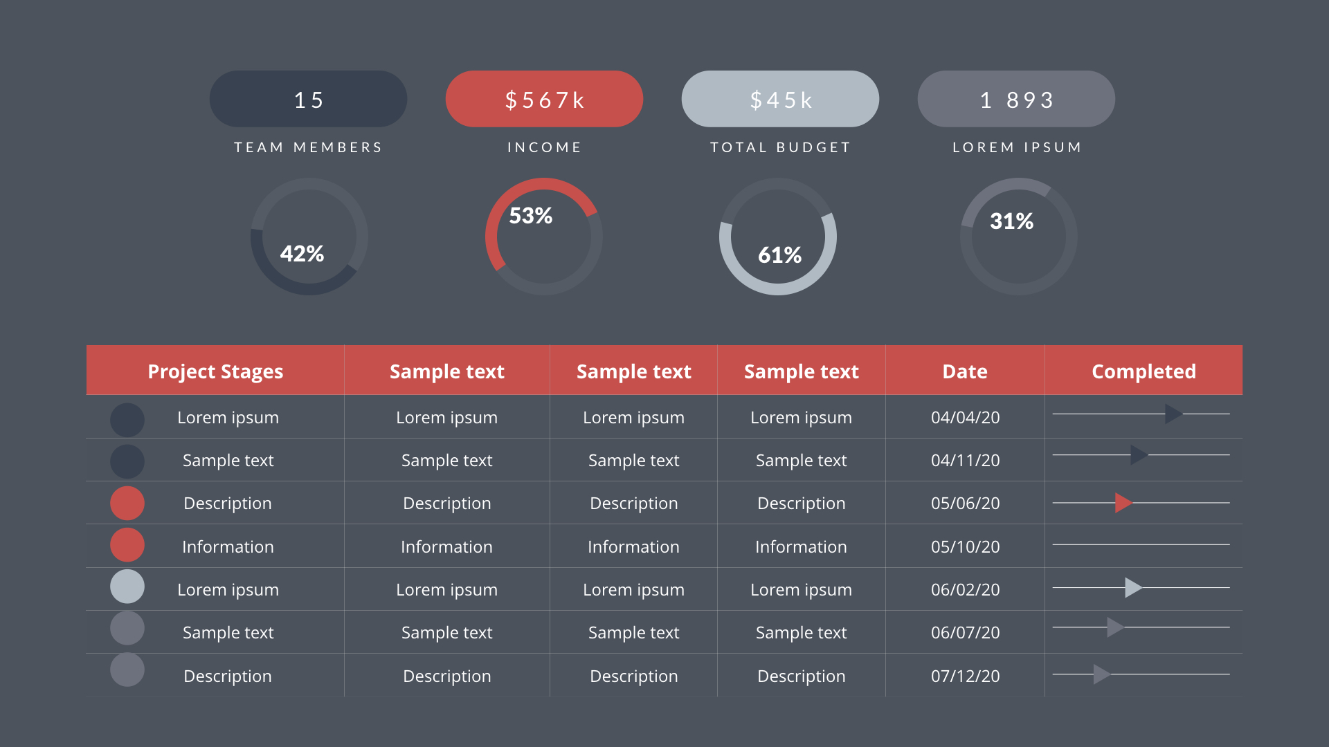 Project Calculation Keynote Presentation Template by SanaNik | GraphicRiver
