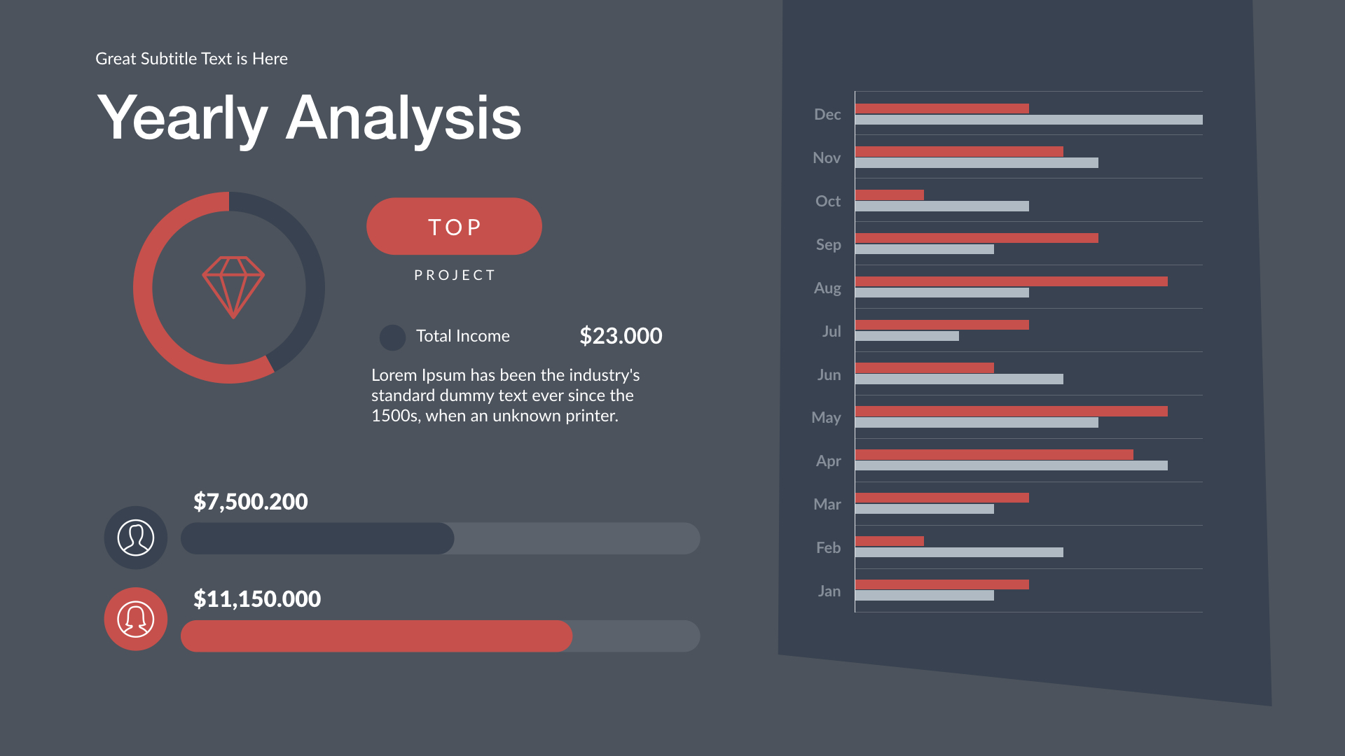Project Calculation Keynote Presentation Template by SanaNik | GraphicRiver