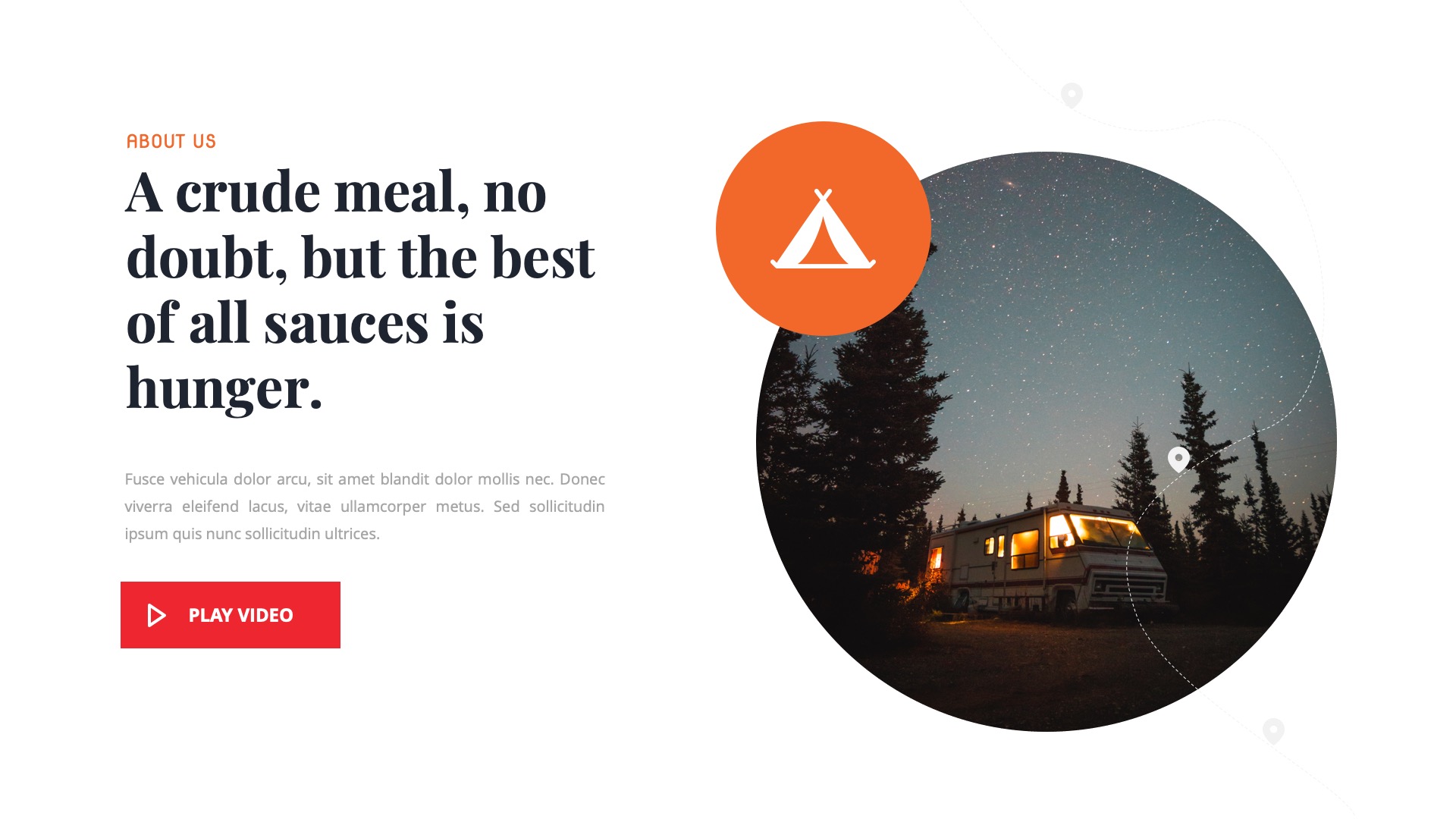 CAMPZ - Camping & Caravan Powerpoint Template, Presentation Templates