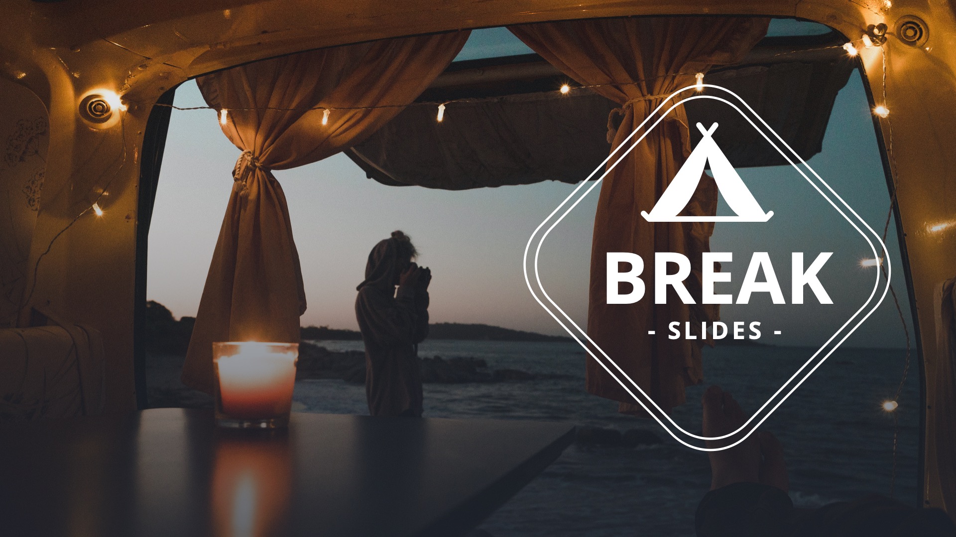 CAMPZ - Camping & Caravan Powerpoint Template, Presentation Templates