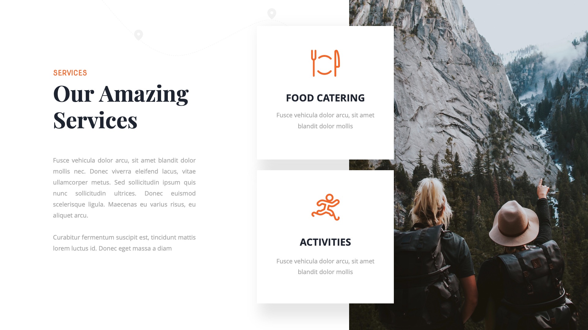 CAMPZ - Camping & Caravan Powerpoint Template, Presentation Templates