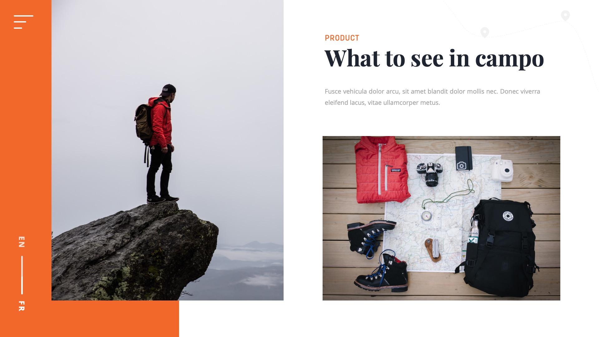 CAMPZ - Camping & Caravan Powerpoint Template, Presentation Templates