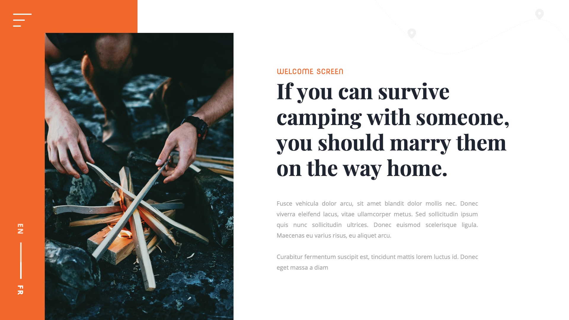 CAMPZ - Camping & Caravan Powerpoint Template, Presentation Templates