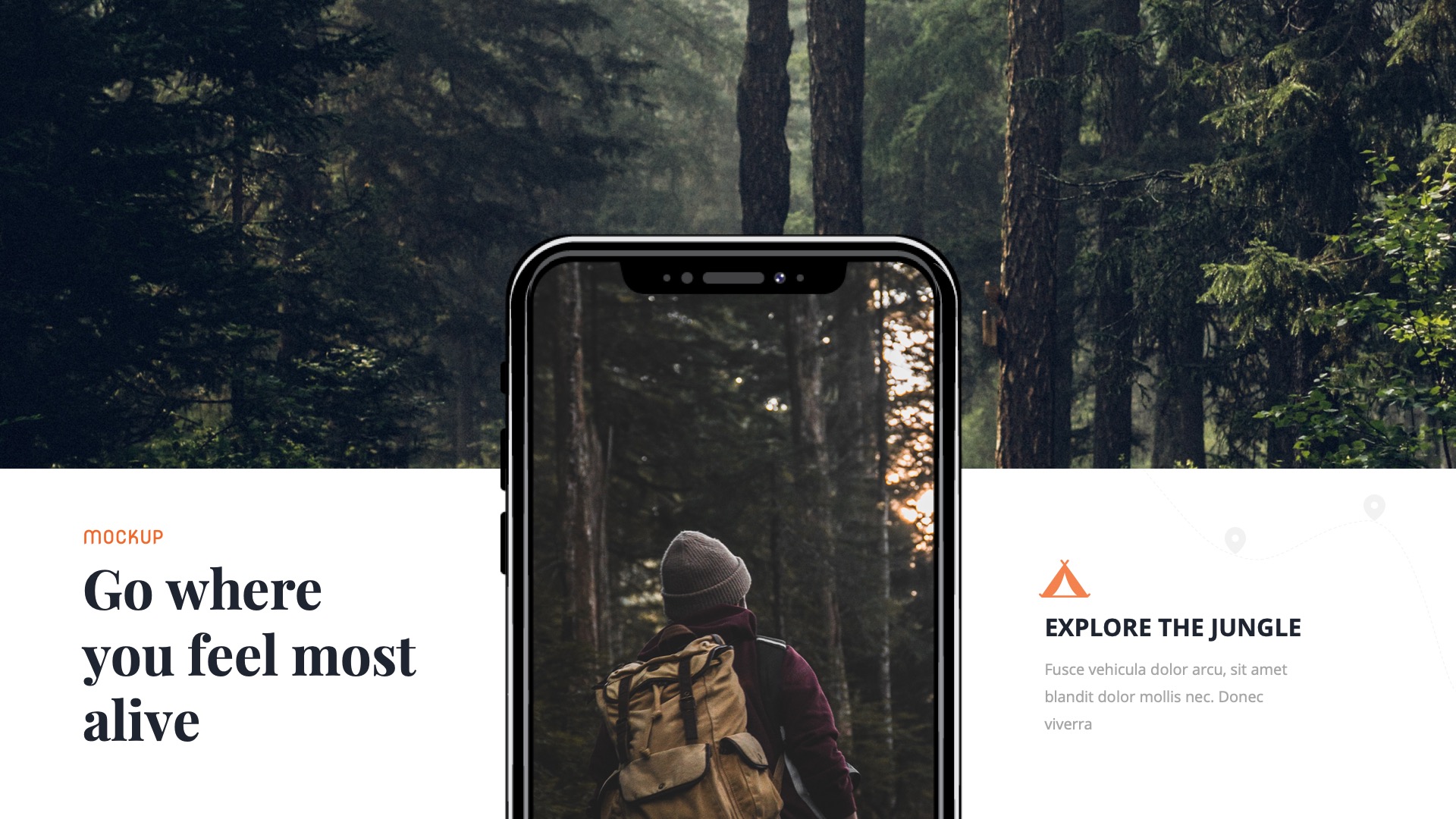 CAMPZ - Camping & Caravan Powerpoint Template, Presentation Templates