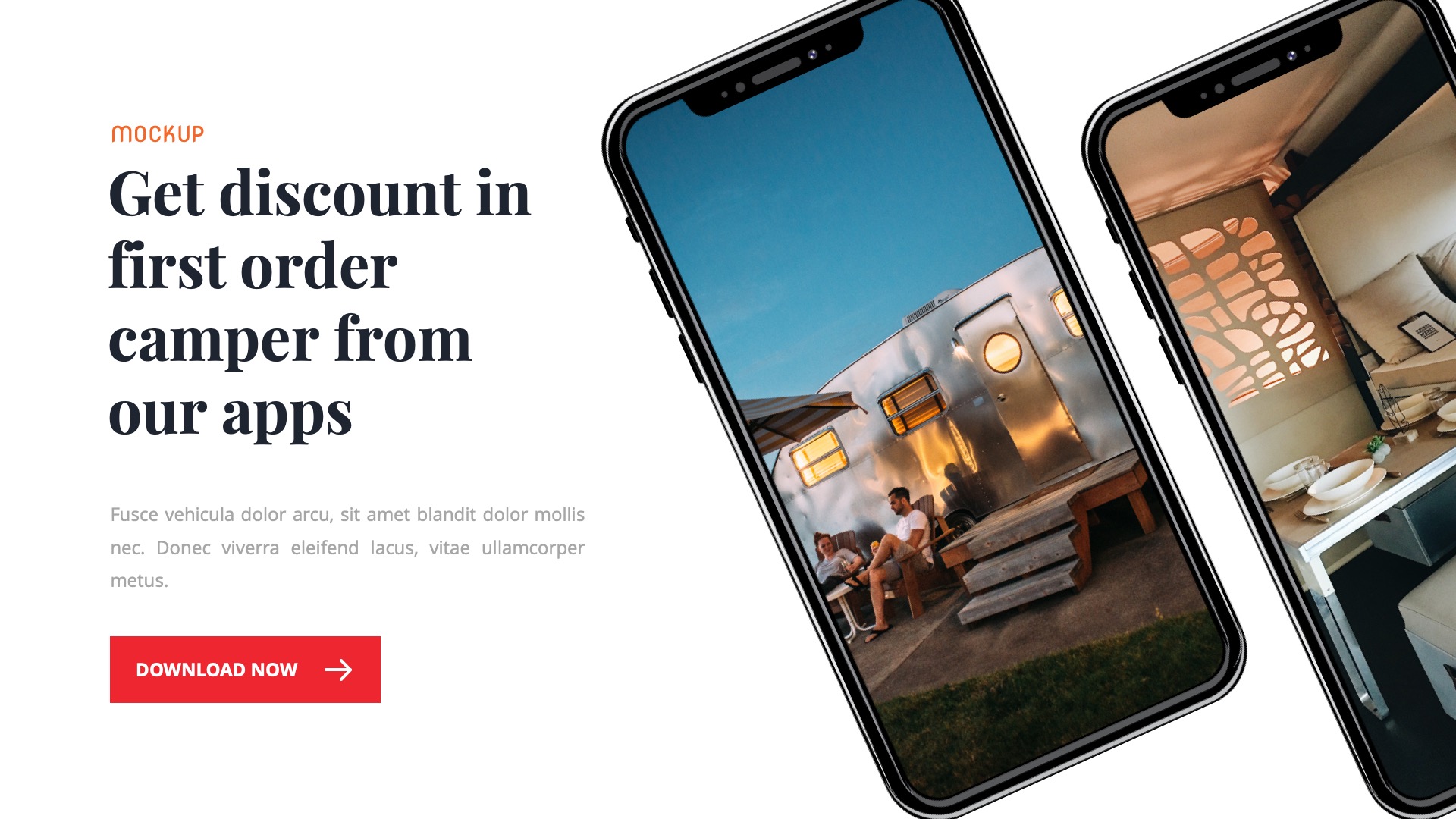 CAMPZ - Camping & Caravan Powerpoint Template, Presentation Templates