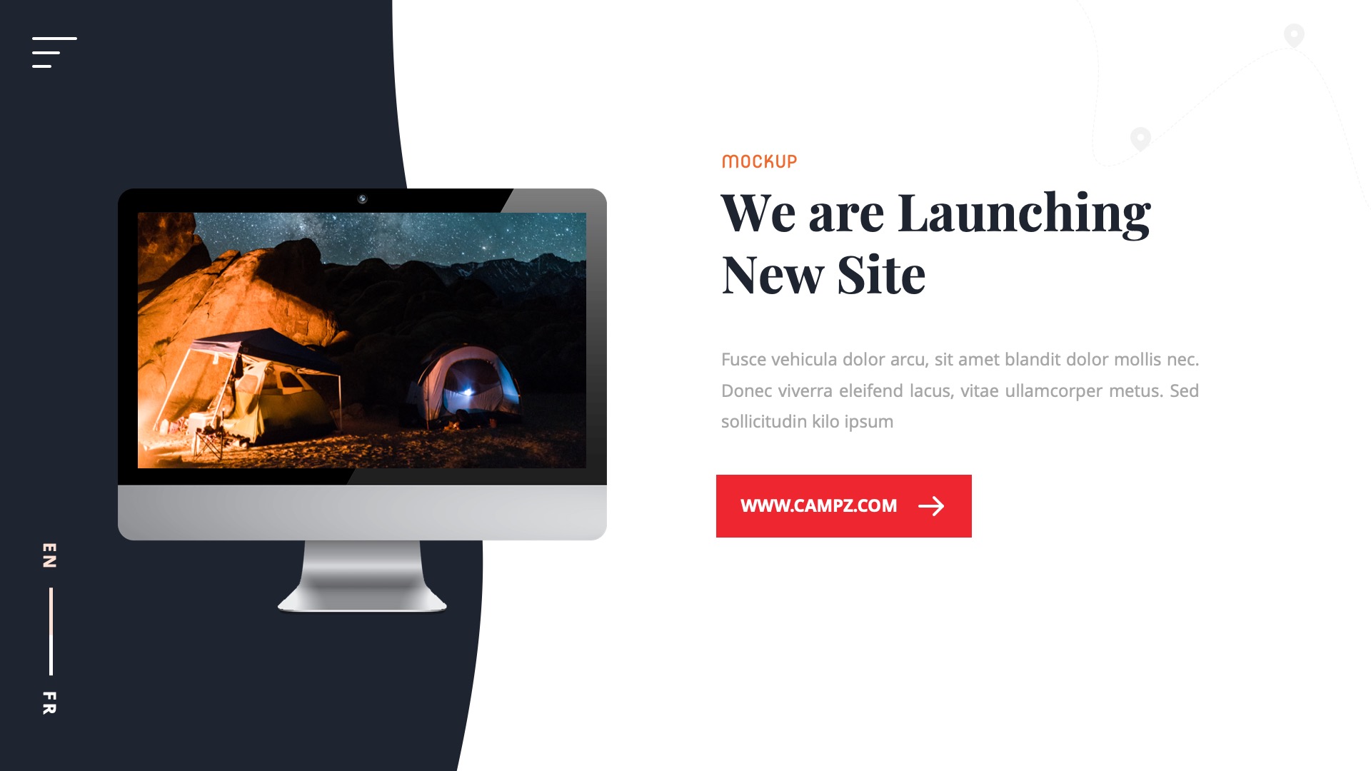 CAMPZ - Camping & Caravan Powerpoint Template, Presentation Templates