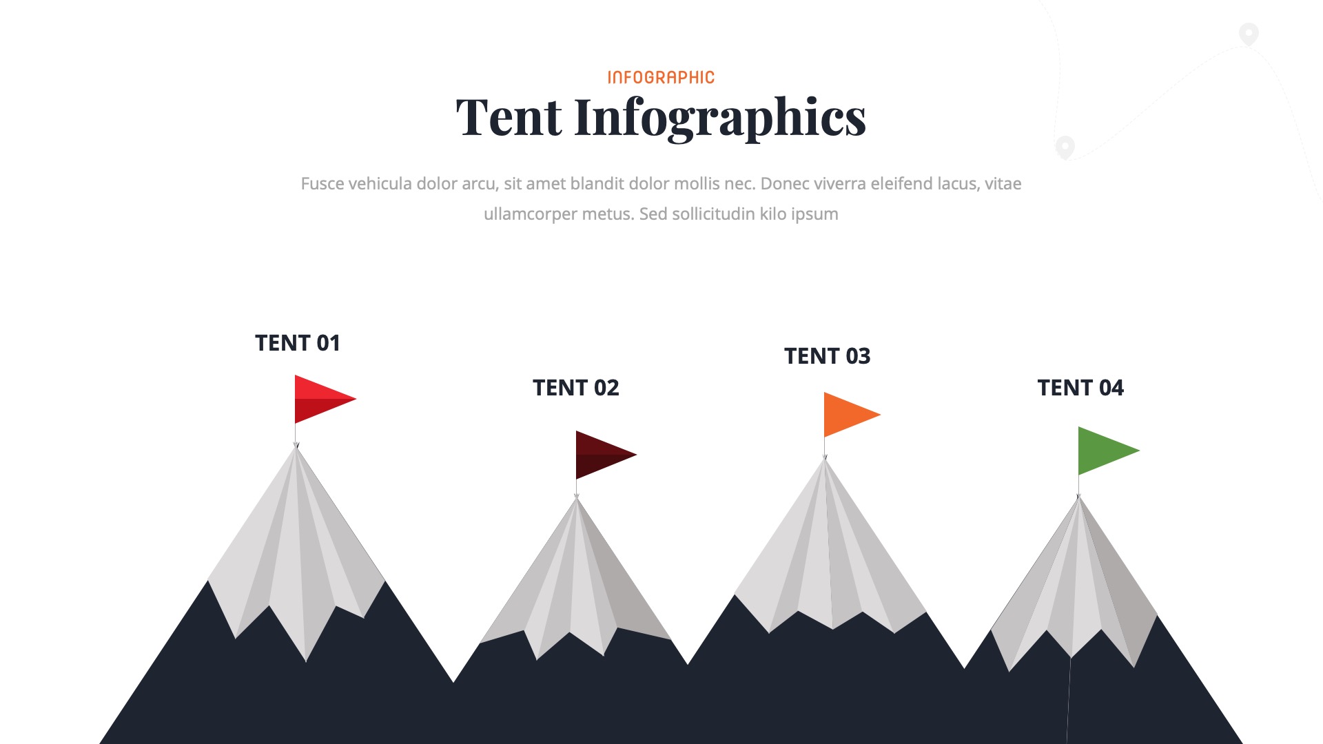 CAMPZ - Camping & Caravan Powerpoint Template, Presentation Templates