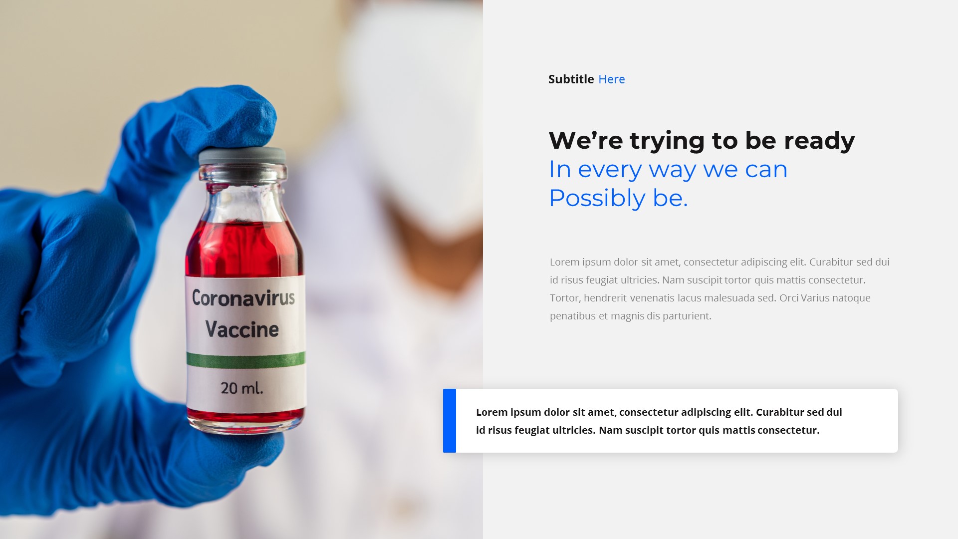 Covid 19 - Medical Google Slides Templates, Presentation Templates