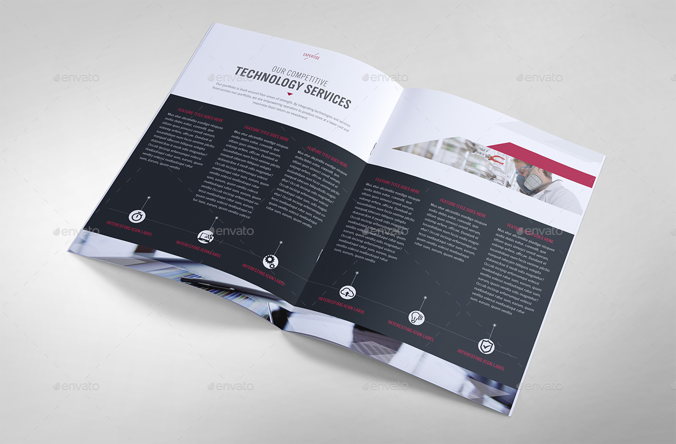 Sharp Modern Brochure and PowerPoint V3, Print Templates | GraphicRiver
