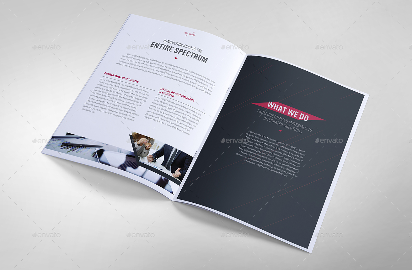Sharp Modern Brochure and PowerPoint V3, Print Templates | GraphicRiver