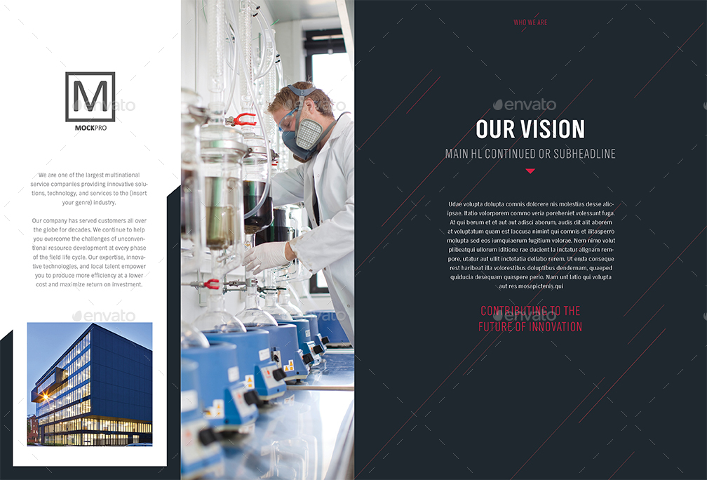 Sharp Modern Brochure and PowerPoint V3, Print Templates | GraphicRiver