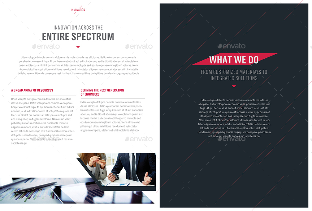 Sharp Modern Brochure and PowerPoint V3, Print Templates | GraphicRiver