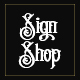 The Sign Shop Font, Fonts | GraphicRiver
