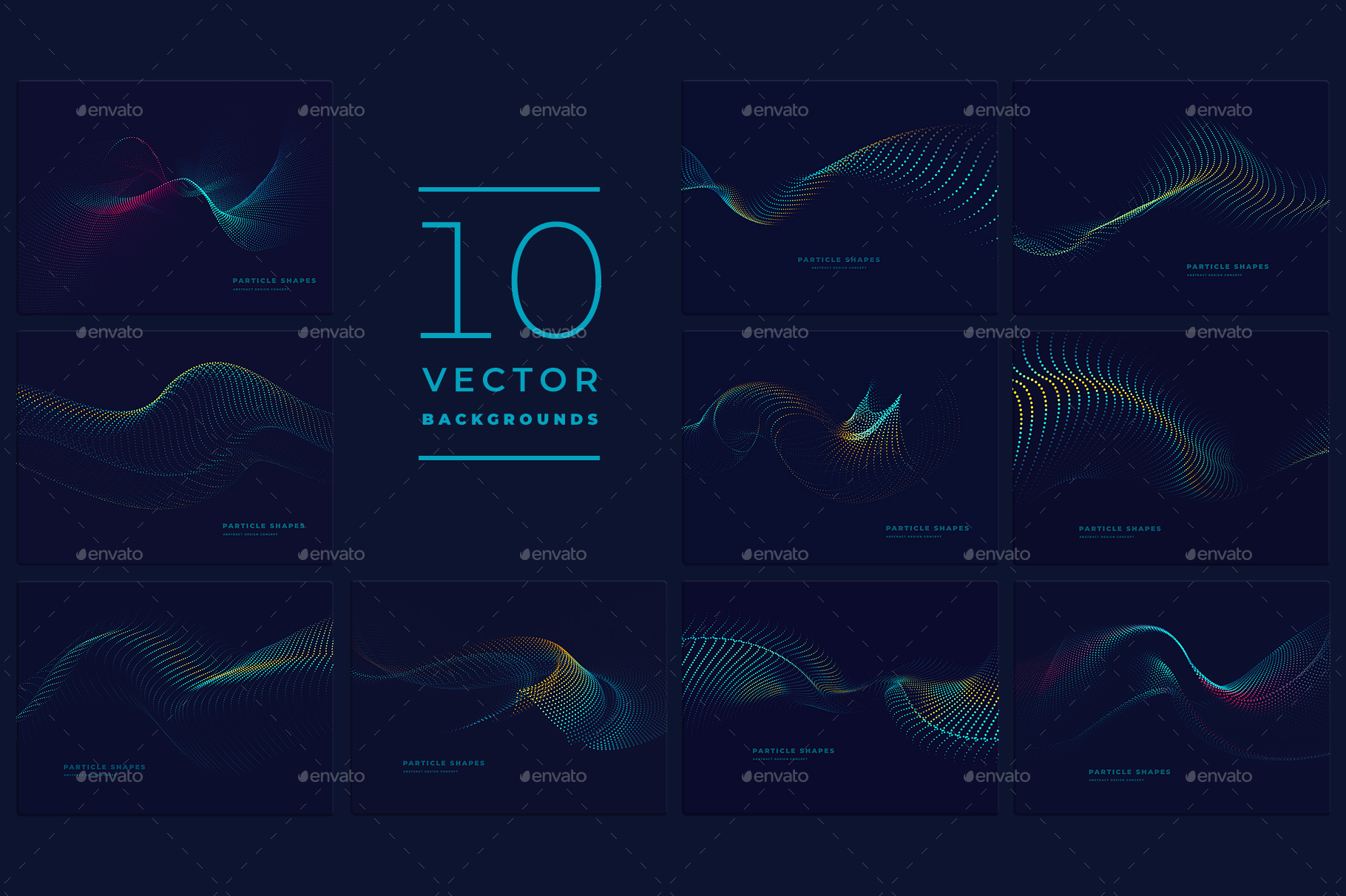 Particle Backgrounds vol 4, Graphics | GraphicRiver