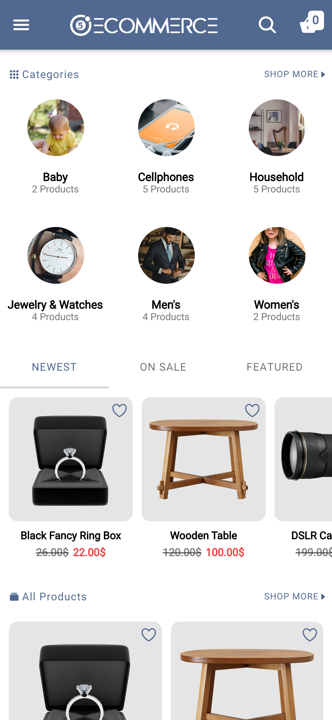 Ionic5 Woocommerce Ionic5angular8 Universal Full Mobile App For Ios And Android Wordpress