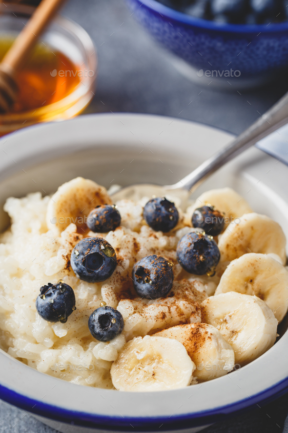 Milk rice porridge Stock Photo by Irrin | PhotoDune